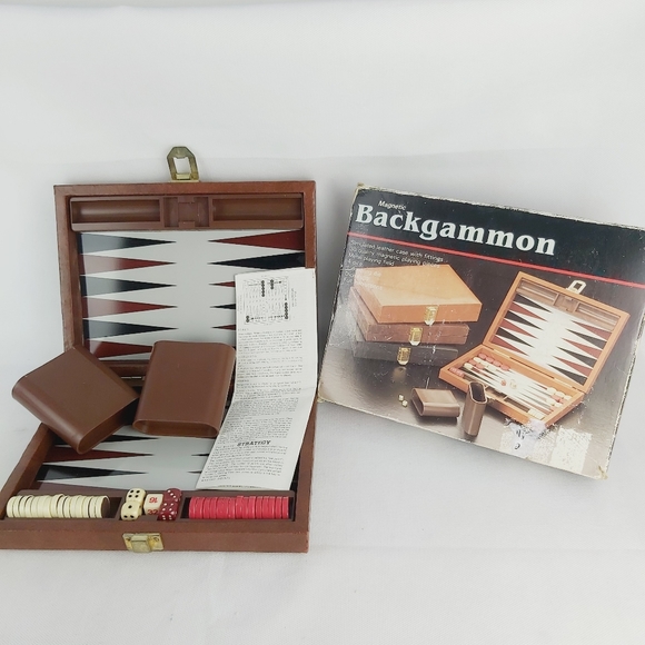 Games | Magnetic Backgammon Travel Game | Poshmark